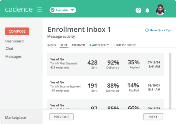 What's New - Cadence Feature Updates